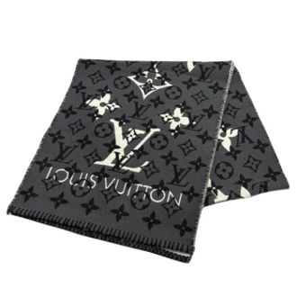 Louis Vuitton Pre-owned Stole - Femme - Pre-owned - Gris - Taille: ONE Size
