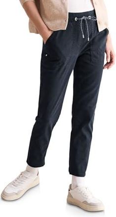 Cecil B378784 Pantalon de Coupe décontractée, Bleu Universel, M / 28L Femmes