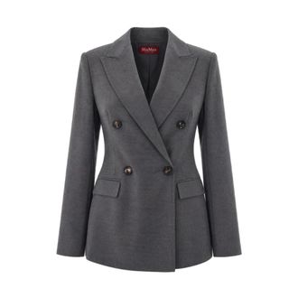 Max Mara Uditore Blazer - - Jackets - Damen - Grau - L