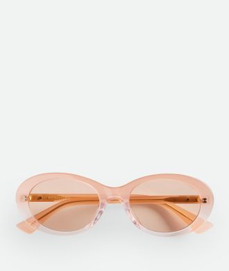 Bottega Veneta Lunettes De Soleil Ovales Classic - Bottega Veneta