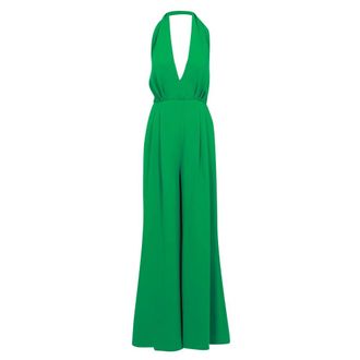 Aniye By Femme, Combinaisons et Ensembles, Vert, Taille: 36 FR Combinaison Pantalon Large Dos Nu