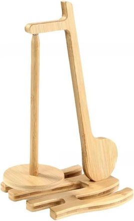 Generic Bambus-Garnhalter, Pendel, drehbarer Aufbewahrungsorganisator for Anf&auml;nger, Heimwerker, Strickliebhaber(Wooden Note)