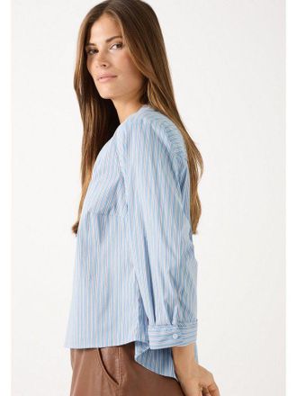 More & More Klassische Bluse lockere 3/4 Arm Streifenbluse