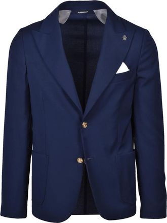Daniele Alessandrini Homme, Vestes, Bleu, Taille: XL Blazer