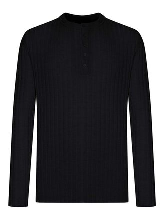 Amiri Pull Col Rond - Noir