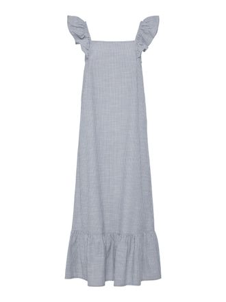 Pieces PCAPIA SL Square Neck Ankle Dress MM