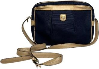 Celine Sac bandouli&egrave;re Triomphe Vintage Pre-owned - Femme - Pre-owned - Bleu - Taille: ONE Size