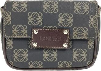 Loewe unisex, Pre-owned, Brun, Taille: ONE Size Pochette en plastique Pre-owned