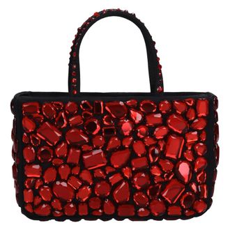Gedebe Soho Jewel mini bag - - Bags - Damen - Rot - ONE SIZE