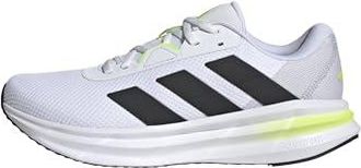 adidas Adidas Homme Galaxy 7 Running Shoes, FTWR White/Core Black/Solar Slime, 41 1/3 EU