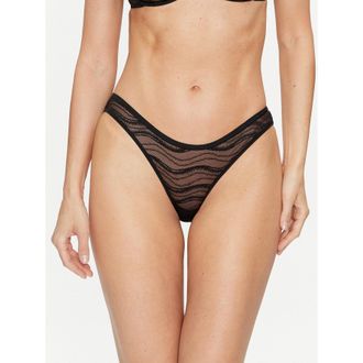 Calvin Klein Underwear Klassischer Damenslip 000QD3972E Schwarz