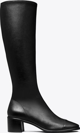Tory Burch Kniehohe Stiefel mit Zehenkappe