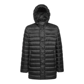 Geox M Warrens Daunenmantel - - Coats - Herren - Schwarzk - L