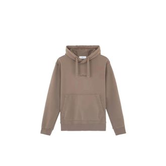 Stone Island Brauner Kapuzenpullover mit Logodruck - - Sweatshirts & Hoodies - Herren - Braun - S