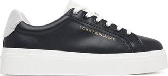 Tommy Hilfiger Sneakers Th Feminine Platform Monogram FW0FW09594 Schwarz