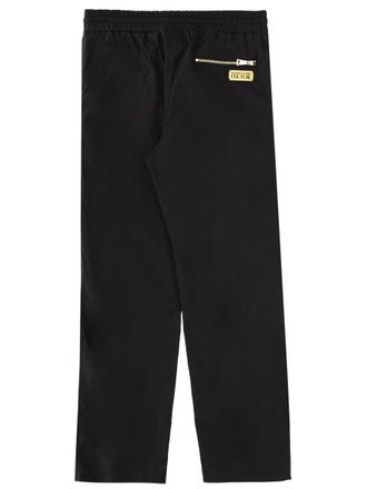 Versace Jeans Couture Cotton Regular Fit Joggers - Black