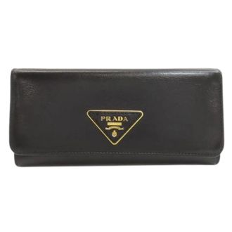 Prada Pre-owned Long wallet (bi-fold) - - Pre-owned - Damen - Schwarzk - ONE SIZE