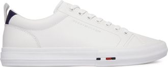 Tommy Hilfiger Sneakers Tommy Hilfiger Harlem Street Lth FM0FM05708 Wei&szlig;