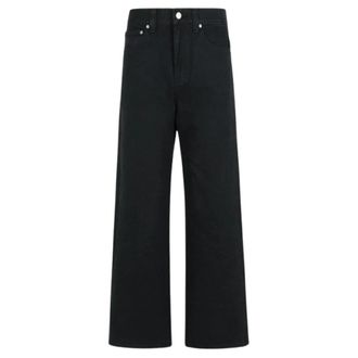 Khaite Schwarze Baumwoll-Five-Pocket-Jeans - - Jeans - Damen - Schwarzk - W25