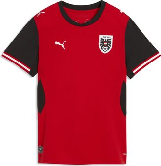 Puma Maillot Home Autriche 2026 Femme, Accessoires, Rouge, XXL