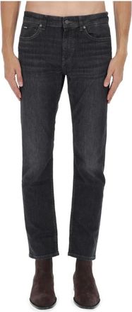 HUGO BOSS Homme, Jeans, Gris, Taille: W36 L34 Veste Zipp&eacute;e en Cuir