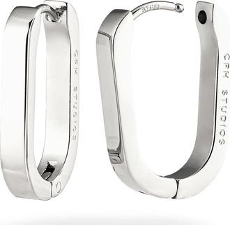 Copenhagen Ohrringe - Edelstahl Creole - Bold Set - Gr. unisize - in Silber - für Damen