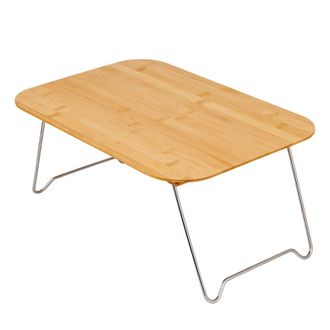 Generic Campingtische - Klappbarer Campingtisch | Faltbare Picknicktafel | tragbarer Campingm&ouml;beltisch | Picknick-K&uuml;chenschreibtisch aus Holz f&uuml;r Terrasse RV 