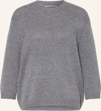 (The Mercer) N.Y. (The Mercer) N.Y. Cashmere-Pullover Mit 3/4-Arm grau