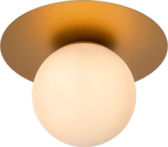 Lucide TRICIA - Deckenleuchte - &Oslash; 25 cm - 1xE27 - Mattes Gold/Messing