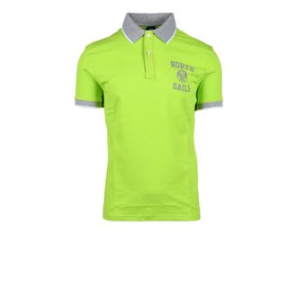 North Sails Homme, Tops, Vert, Taille: L T-shirt coton &eacute;lasthanne