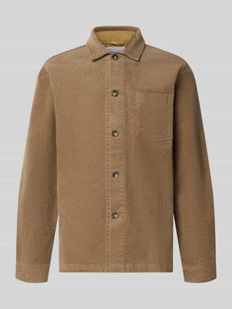Lindbergh Regular Fit Overshirt mit Kentkragen Modell Superflex