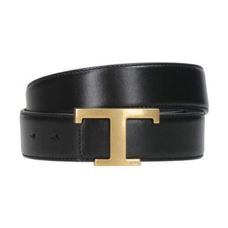 Tod's Zeitloser Wendbarer Lederg&uuml;rtel - - Accessories - Herren - Schwarzk - 110 CM