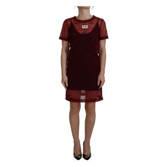 Dolce & Gabbana Femme, Robes, Brun, Taille: 36 FR Short Robes