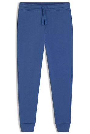 HUGO BOSS Herren Dayote232 Jogginghose aus Baumwoll-Terry mit kontrastfarbenem Logo Blau XXL