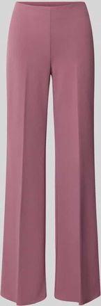 Rinascimento Flared Fit Stoffhose mit B&uuml;gelfalten