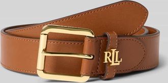 Lauren Ralph Lauren G&uuml;rtel aus Rindsleder mit Label-Applikation