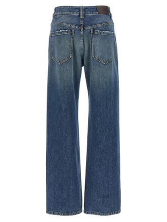 Brunello Cucinelli Contemporary Loose Cotton Denim Jeans - Blue