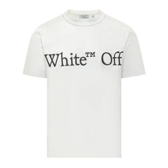 Off-white Kurzarm-Rundhals-T-Shirt - - Tops - Herren - Wei&szlig; - 2XL