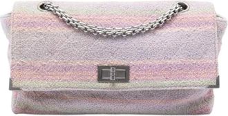 Chanel Pre-owned Sac bandouli&egrave;re matelass&eacute; en tweed - Femme - Pre-owned - Multicolore - Taille: ONE Size