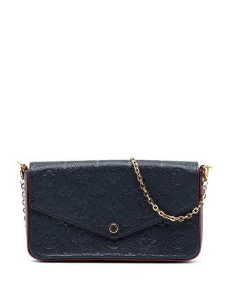 Louis Vuitton sac &agrave; bandouli&egrave;re Pochette Felicie (2020) - Bleu