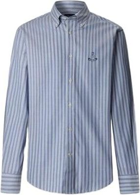 Fa&ccedil;onnable Chemise &agrave; rayures en coton