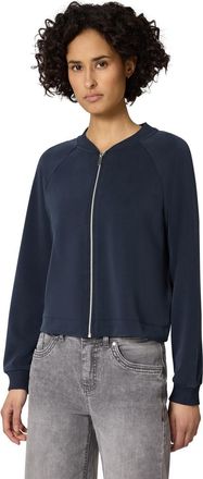 Street One Damen Silk-Look Jacke mit Zipper
