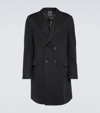 Ermenegildo Zegna Manteau en laine et cachemire mélangés