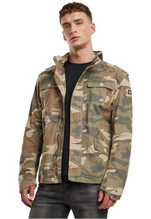 Brandit Britannia Jacket, color: light woodland, size: L