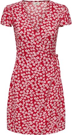 Jacqueline de Yong Jdysezen Life S/S Wrap Dress WVN Dia