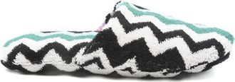 Missoni Home Zigzag-pattern Slippers