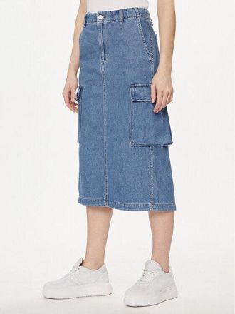 Levi's Jeansrock A7539-0004 Blau Regular Fit