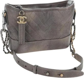 Chanel Pre-owned Sac bandouli&egrave;re vintage - Femme - Pre-owned - Gris - Taille: ONE Size