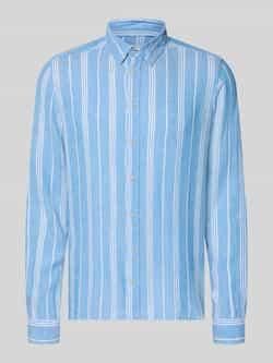 Blend Regular Fit Leinenhemd mit Viskose-Anteil Modell Bobby