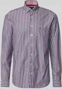Fynch-Hatton Slim Fit Freizeithemd mit Button-Down-Kragen